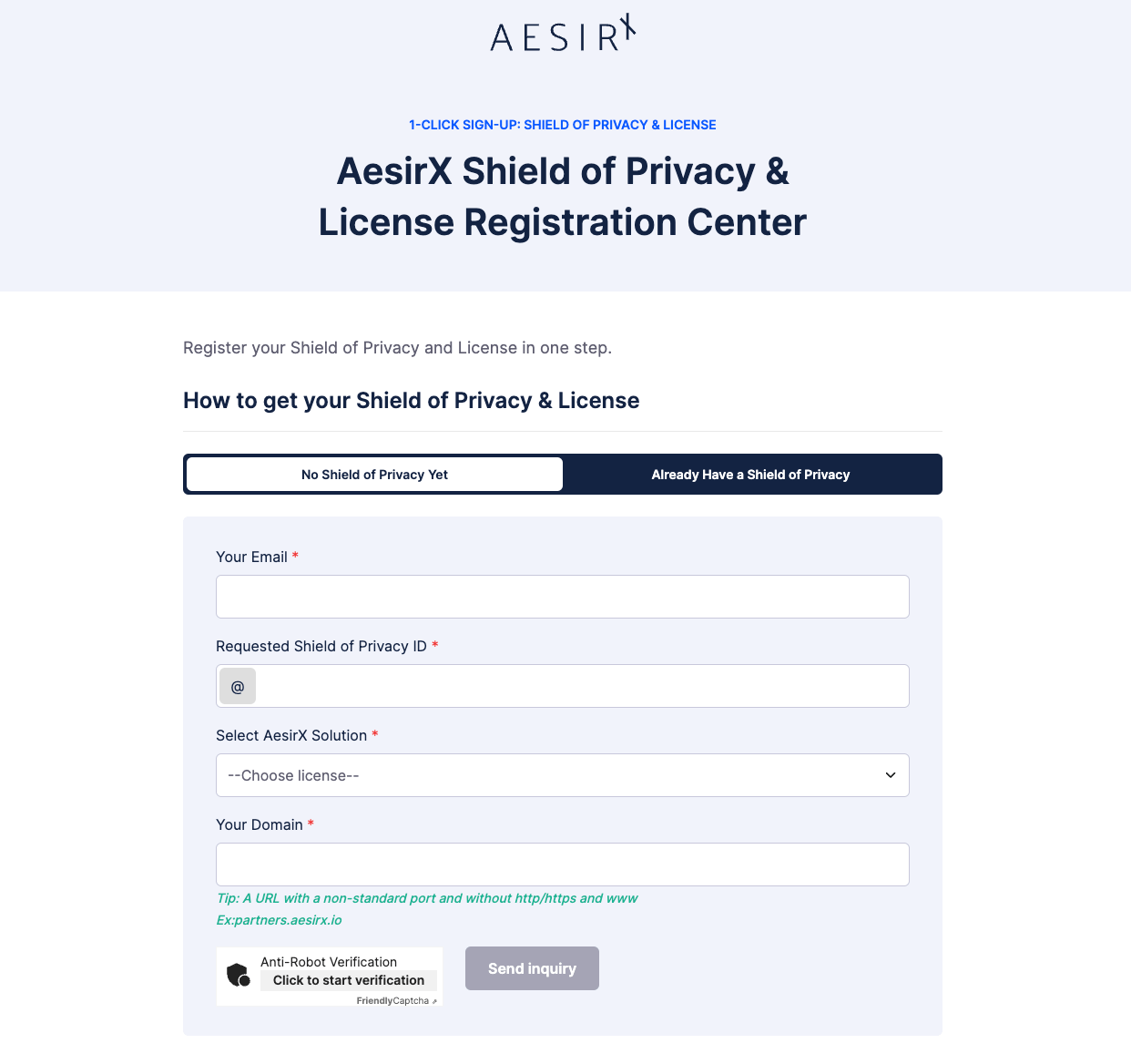 Install Guide on Web | AesirX SSO